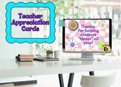 Teacher Appreciation Cards Retro Style Teacher & Staff Appreciation Week