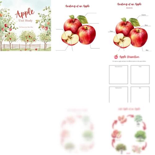 Apple Unit Study – A Fun, Educational Fall Resource for Homeschool Learning