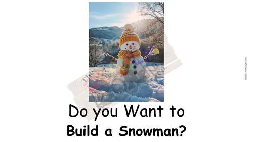 Winter Adapted Book & Activities | Build a Snowman | Picture-Based ...