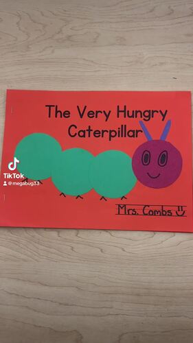 Create a Hungry Caterpillar Book Craft Activity for retell and counting ...