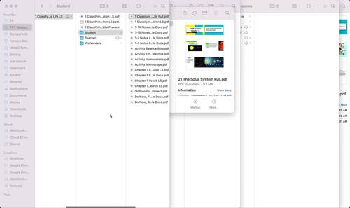 Classifying and Exploring Life Full Middle School Unit Resources