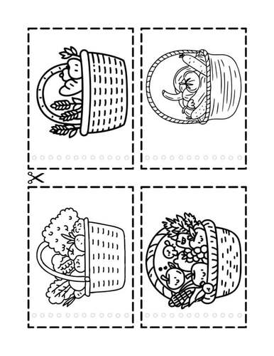 Fall Mini Coloring Book - Printable Autumn Mini Coloring Pages | TPT