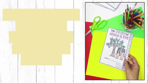 Adam and Eve Tab Book | Garden of Eden Bible Story | Sunday School ...