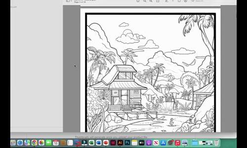 Hello Summer: Relaxing Coloring Pages for Adults to Unwind and Rejuvenate