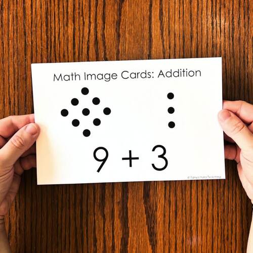 Addition Fact Fluency Practice Addition Math Cards Flash Cards | TPT