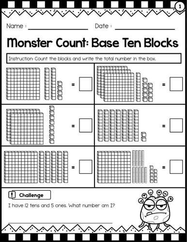 2nd Grade Place Value Worksheets Hundreds Tens Ones | 3-Digit Number ...