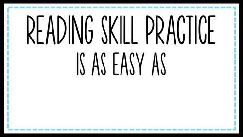 Digital Reading Response Questions for Google Slides - SKILL: LESSON ...