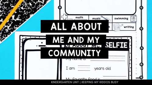 All about me and my community - community helpers - when I grow up ...