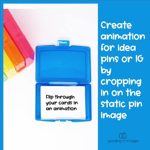 Task Card Box mockups | Bright colors PIN format Set 3 by Speaking of ...