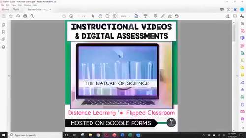 Change Over Time Instructional Videos & Quizzes - Distance Learning