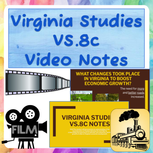 Virginia Studies VS.8c Notes Recording by Land of Learning by Laura