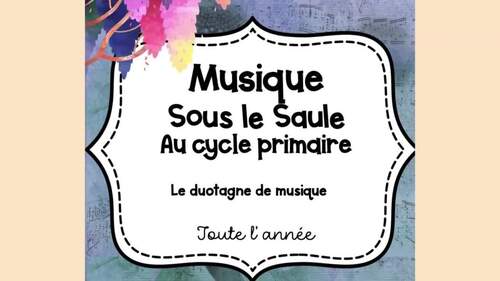 French music All Year Le Duotagne de Musique by Sous le Saule | TPT