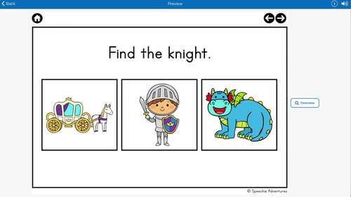 Dragon Build a Scene Early Language Vocabulary MLU AAC Activities Boom ...