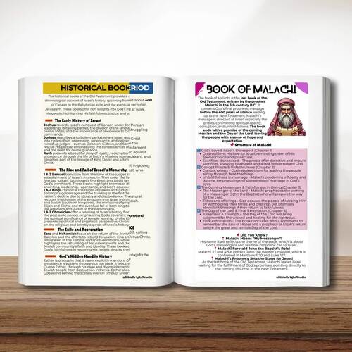 Books of the Bible Study Guide | Digital Bible Summary -Bible Timeline ...