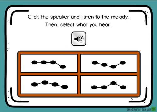 Melody Ear Training Level 1B- Interactive and Digital Music Theory Game