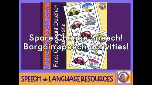 Spare Change Speech: Final Consonant Deletion Caravans by Katrina Bevan