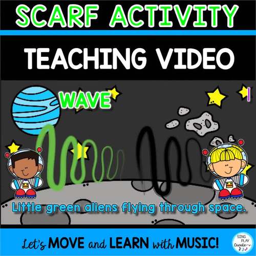 Space Alien Scarf Movement Song and Activity: Video "Little Green Aliens"