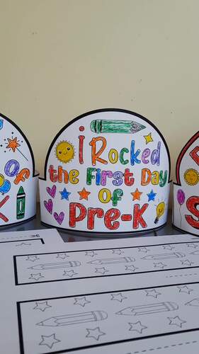First Day of Pre-K Crown | First Day of School Crown | Back to School Crown