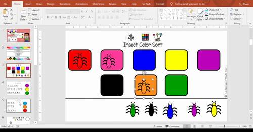 Insects Study Interactive Slides and Smart Board Curriculum Creative