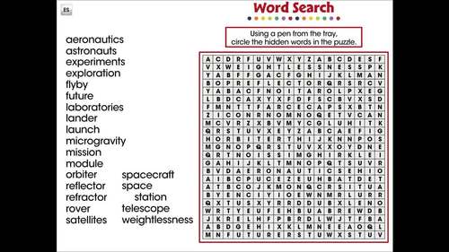 Space Travel & Technology: Word Search - PC Gr. 5-8 by CCP Interactive