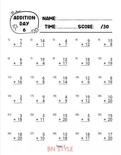 Conquer Double-Digit Addition! 100 Days of Engaging Practice (Grades 2-3)