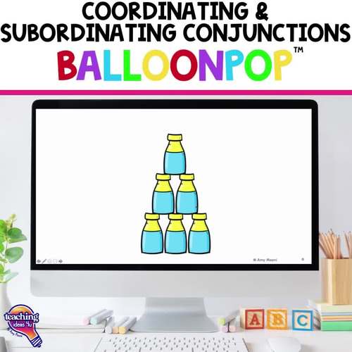 3rd Grade Coordinating & Subordinating Conjunctions Digital Grammar ...