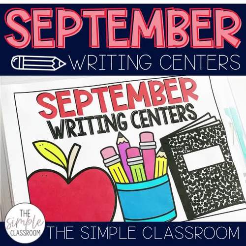 September Writing Prompts | Fall Writing Centers | Writing Activities