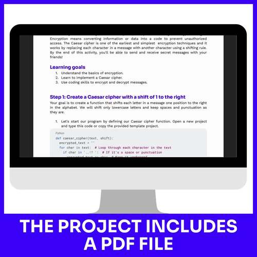 Coding Worksheets Send Secret Messages Advanced Python Coding Lesson