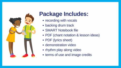 BACK to SCHOOL Music Activities - Music Name Game Chant and Drumming ...