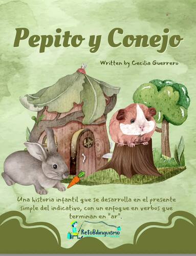 Children's Spanish Readings with 'AR' Verbs (Simple Present Tense)