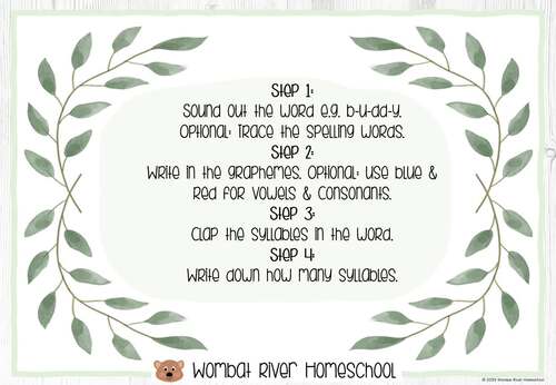 Long Vowels Digraphs Trigraphs Spelling Identifying Phonemes Counting ...