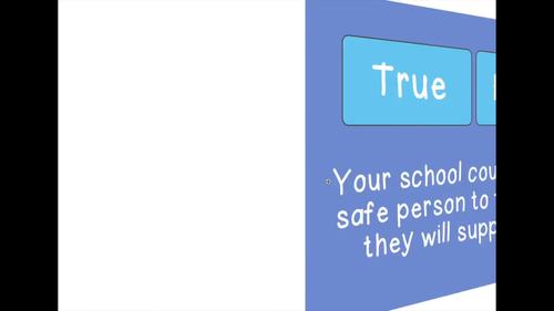 Meet the Counselor Game Show BOOM CARDS - Counseling Distance Learning