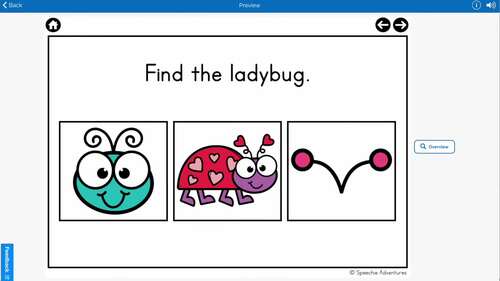 Build a Ladybug Spring Insect Early Language Activity Speech Therapy ...