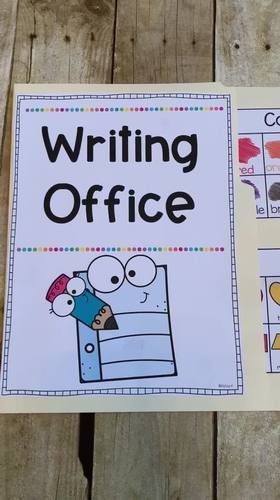 Writing Folder | Writing Office Folder Kindergarten 1st 2nd & 3rd Grade ...