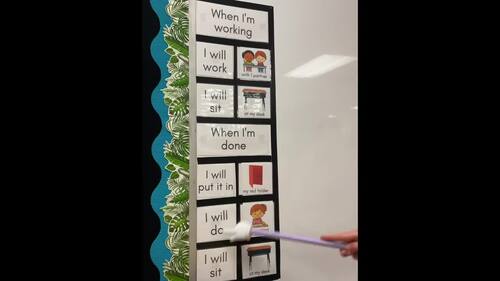 BACK TO SCHOOL | CLASSROOM MANAGEMENT | Visual Direction Cards | TPT