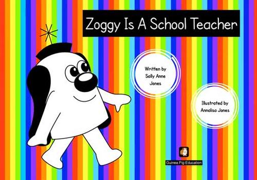 Learn Silent Letters: Zoggy Is A School Teacher by Guinea Pig Education