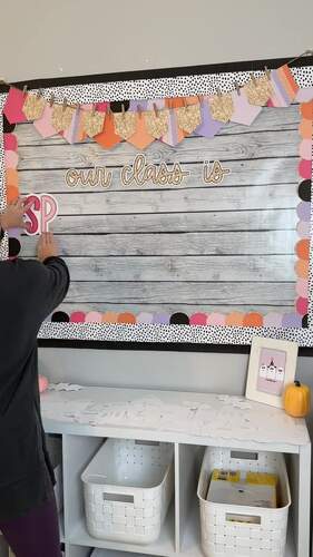 Halloween Bulletin Board Kit | Trendy Halloween Decor | October ...