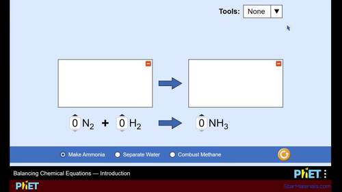 Balancing Chemical Equations STAR* Virtual Lab Google Docs™ DINB