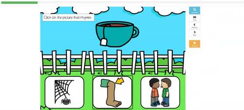 Rhyming Words with Long Vowels Phonological Awareness Practice Boom™ Cards