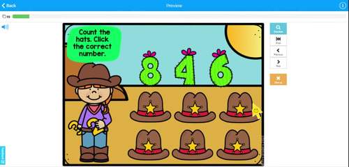 $$DOLLAR DEAL$$ COUNTING TO 10 TEN MATCHING NUMBER SYMBOLS BOOM cards™