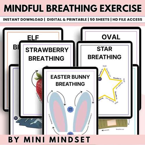 Mindfulness Breathing Exercises for Kids | Calm Down Corner Activities