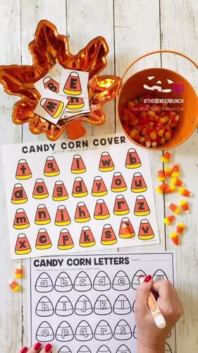 Matching Uppercase and Lowercase Letters - Letter Identification Activities