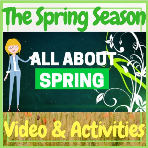 SPRING All About the Spring Season Video & Activities | TPT