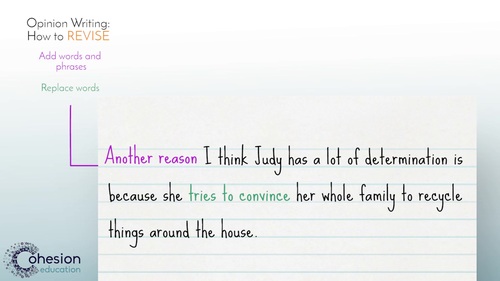 Use Linking Words and Phrases to Connect Ideas by Cohesion Education