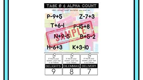 Christmas Printable escape room no prep by Thelearningcurvea2z | TPT