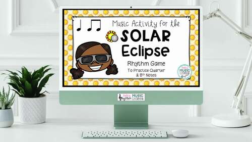 Solar Eclipse Music Activity Bundle - Rhythm Games, Instrument Arrangement
