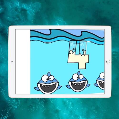 Cherche les nombres de 0 à 10 | Les dents du requin | French Boom cards