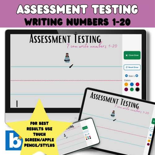 Writing numbers 1-20 | End of year Assessment Testing | Preschool ...