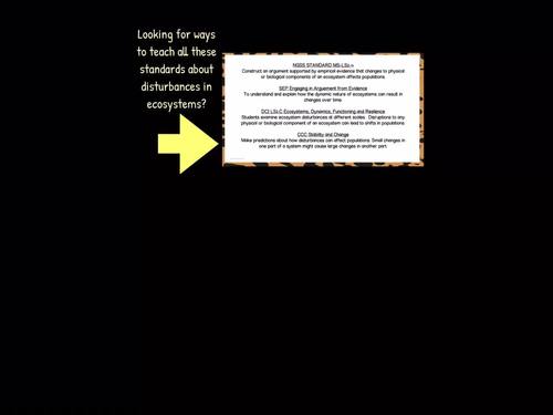 Savanna Food Web Game | Dice Roll Events Causing Population Changes ...