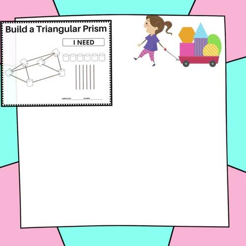 Marshmallow and Toothpick 3D Shape Worksheets - 3D Shapes Hands-On ...